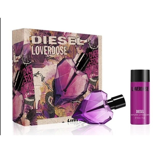 Diesel Loverdose EDP 30 ML + Body Lotion 50 ML (M)