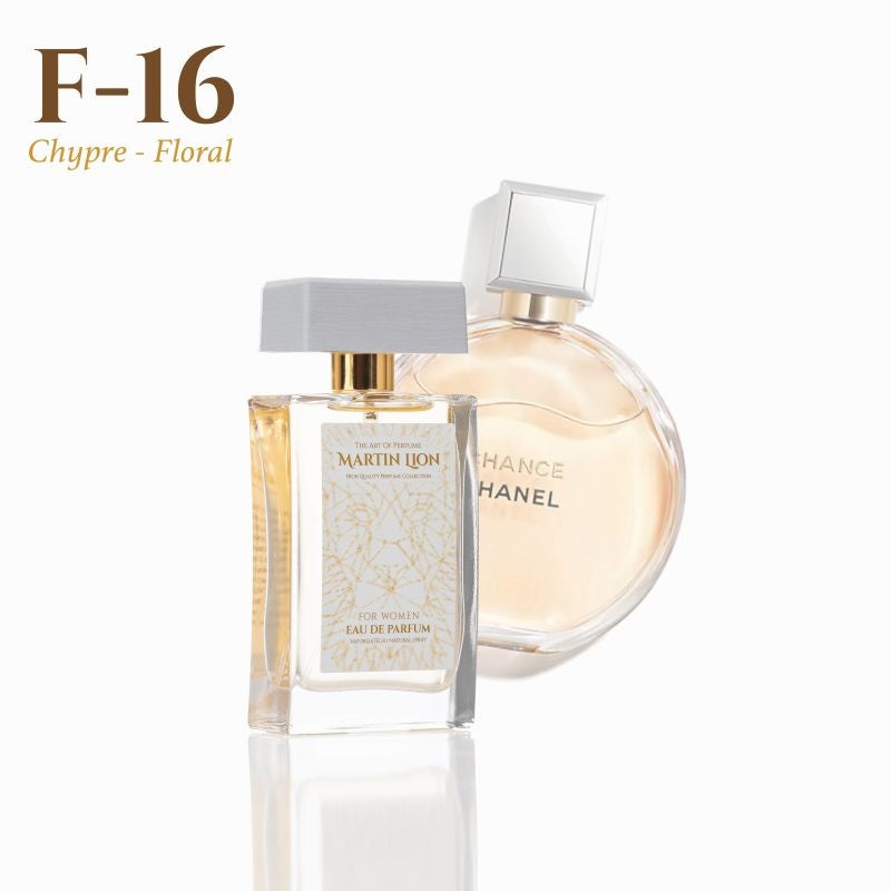 Martin Lion F16 - Inspiracion Chanel Chance - EDP 50 ML Tester (sin ta