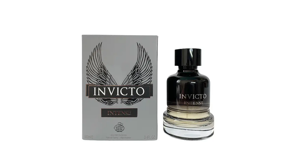 Fragrance World Invicto Intense EDP 100ML Clon Invictus Intense