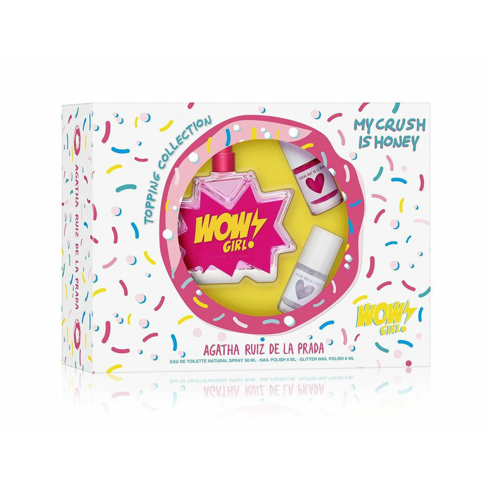 Estuche WOW Girl de Agatha Ruiz de la Prada 50 ML EDT + 2 esmaltes de